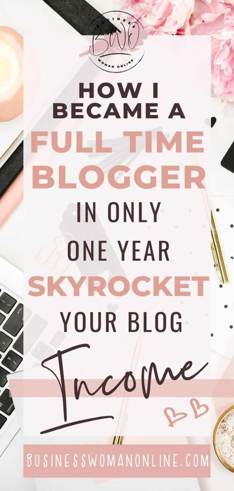 How To Become A Full Time Blogger And Make Money From Home - Studio Socials