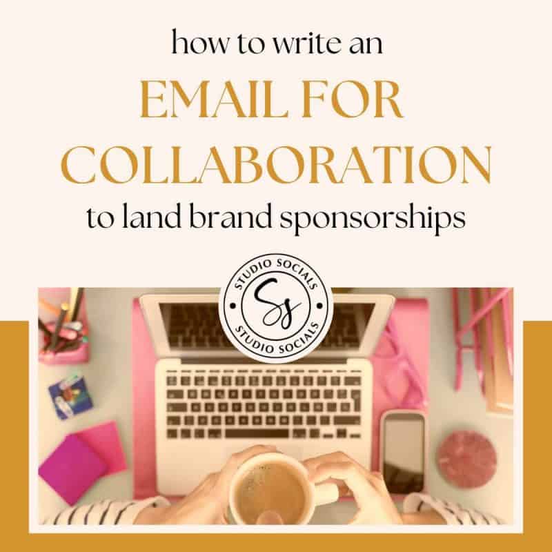 Email For Collaboration Sample To Successfully Land Brand Sponsorships