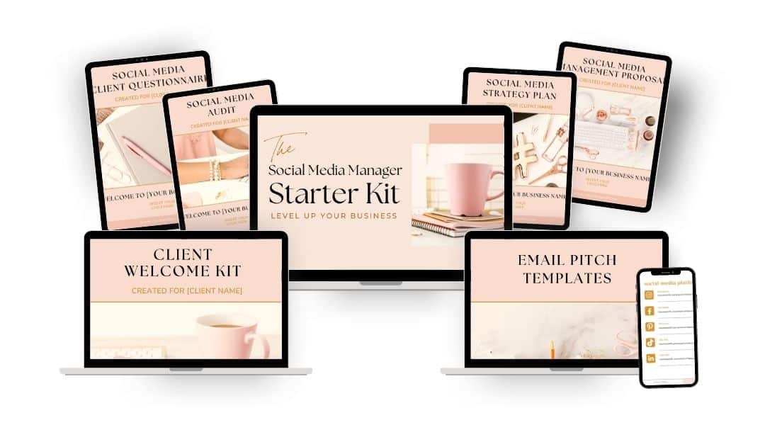 Social Media Manager Starter Kit To Level Up Your Business
