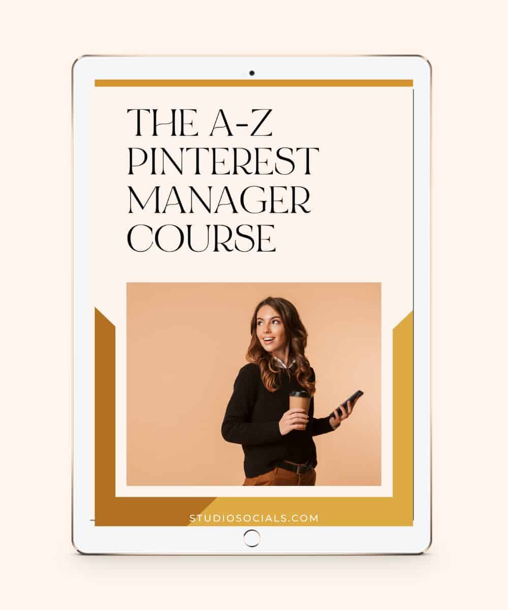 Pinterest Management Contract Template - Studio Socials