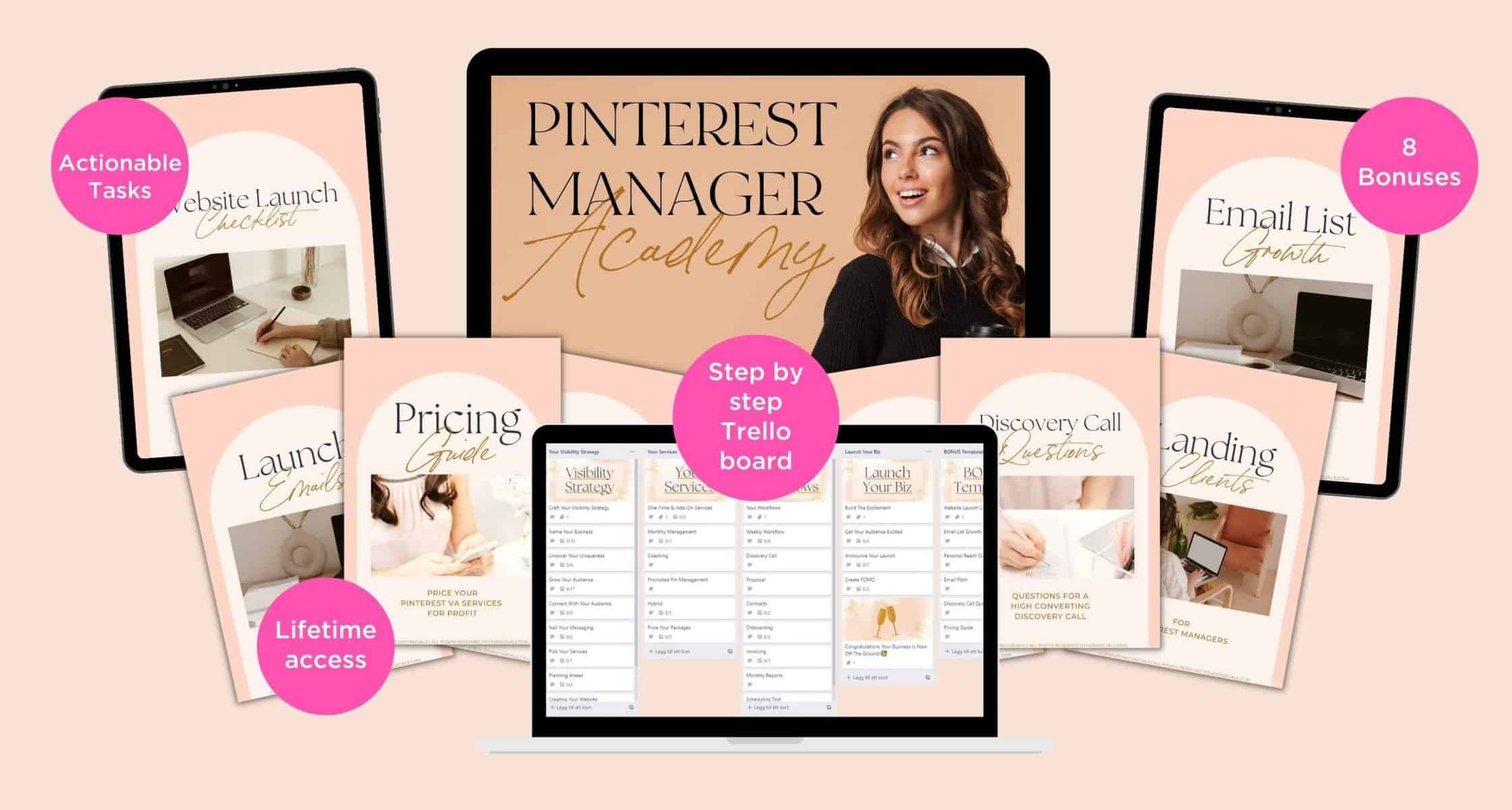 The A-Z Pinterest Manager Course - Studio Socials